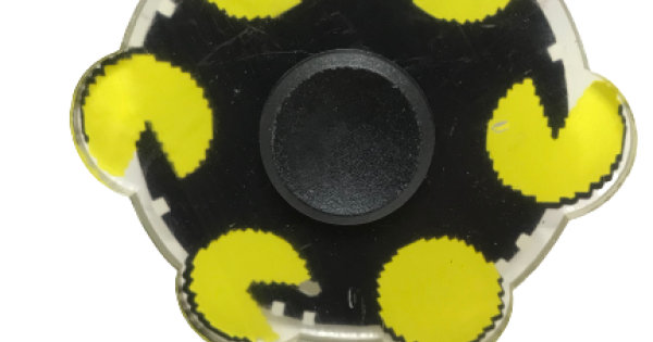 Fidget Spinner PacMan με εικόνες που ζωντανεύουν