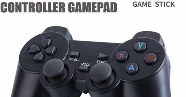 ANDOWL Wireless Controller Gamepad with 4K Ultra HD Game Stick - x6974